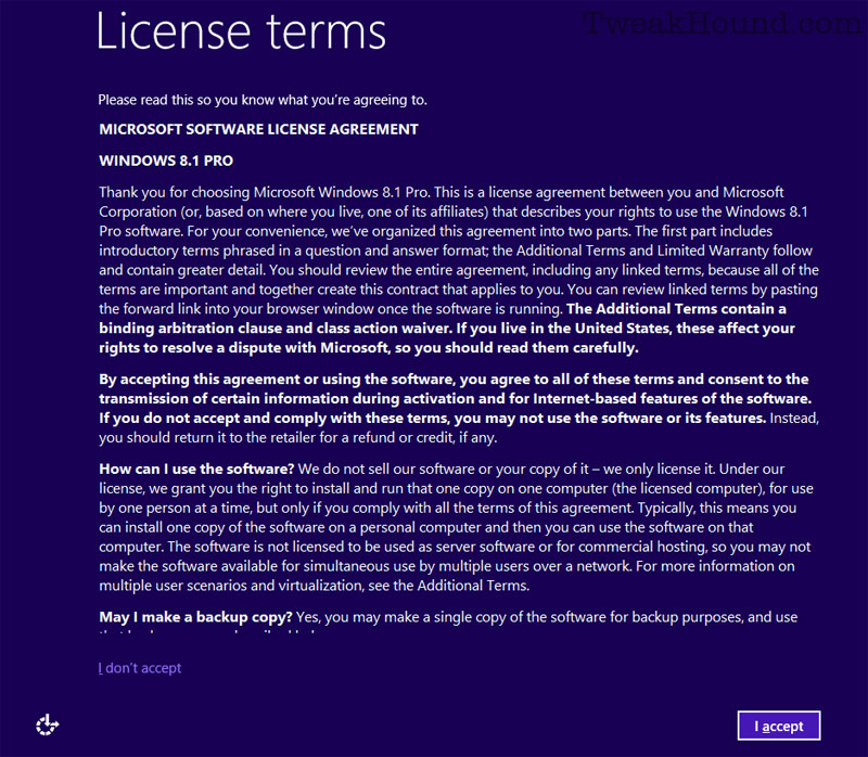 Upgrading To Windows 8.1 - In Pictures - TweakHound Upgrading To Windows 8.1 - In Pictures - TweakHound