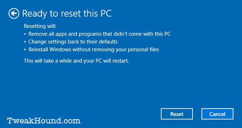 Windows 10 Backup And Recovery Options - TweakHound Windows 10 Backup And Recovery Options - TweakHound