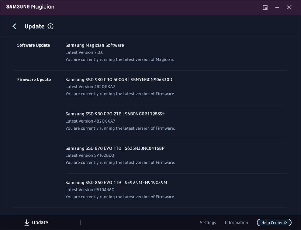 Updating Firmware on Samsung SSDs - TweakHound